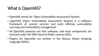 OpenVAS | PPTX