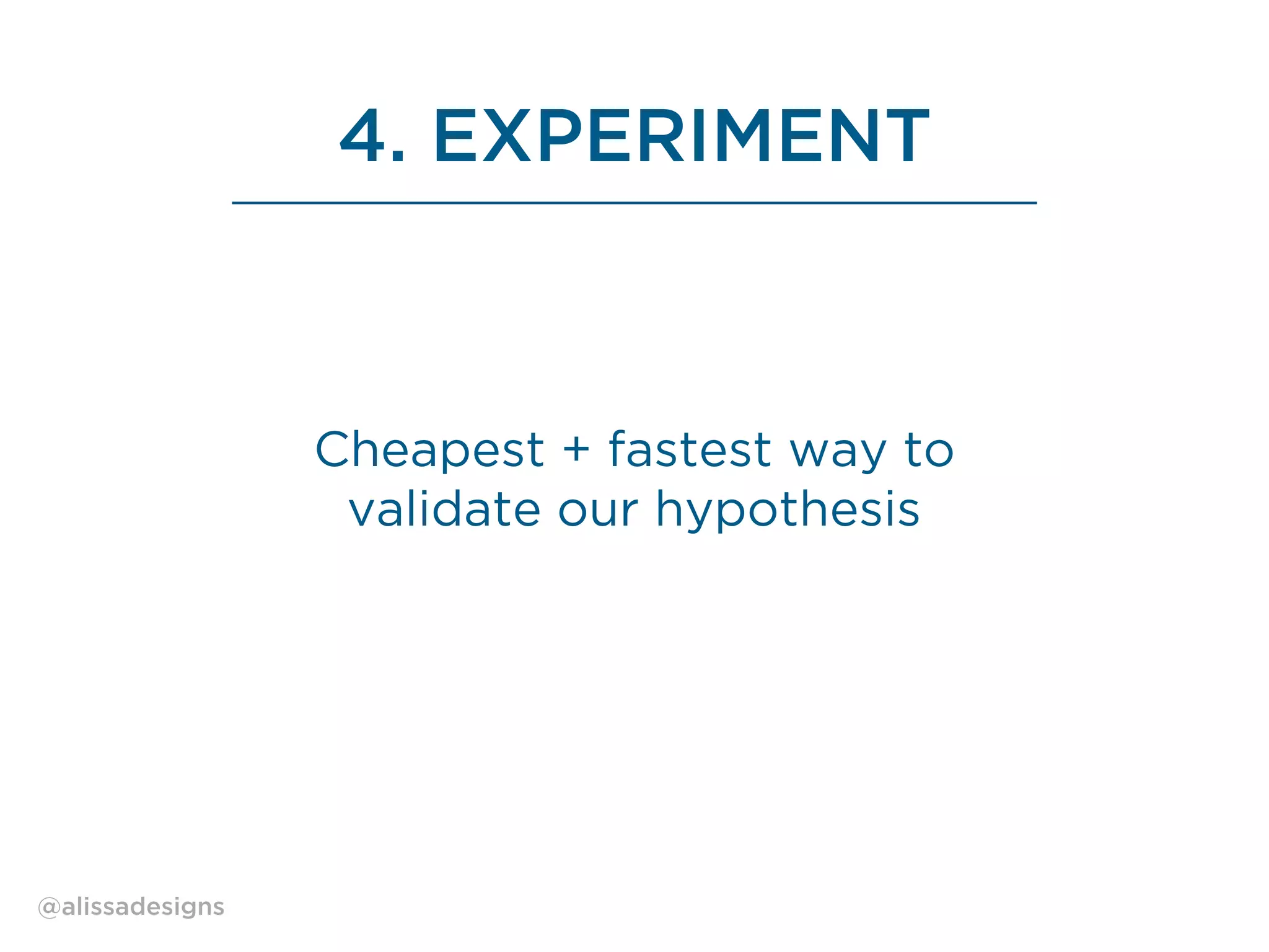 Lean Experiments for Agile Teams | PPT