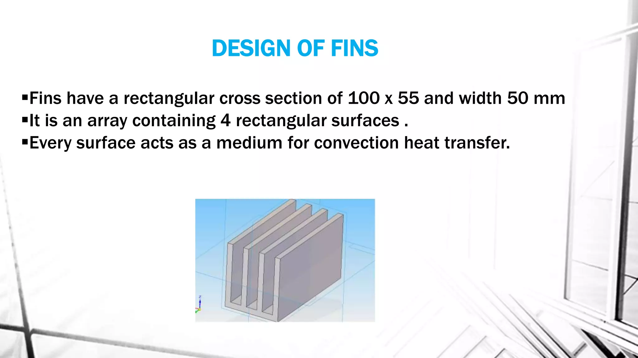 Experimentation and analysis of fins | PPTX