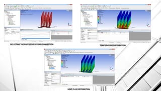 Experimentation and analysis of fins | PPTX