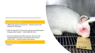 Experimentation on animals | PPTX