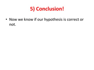Experiment conclusion | PPT