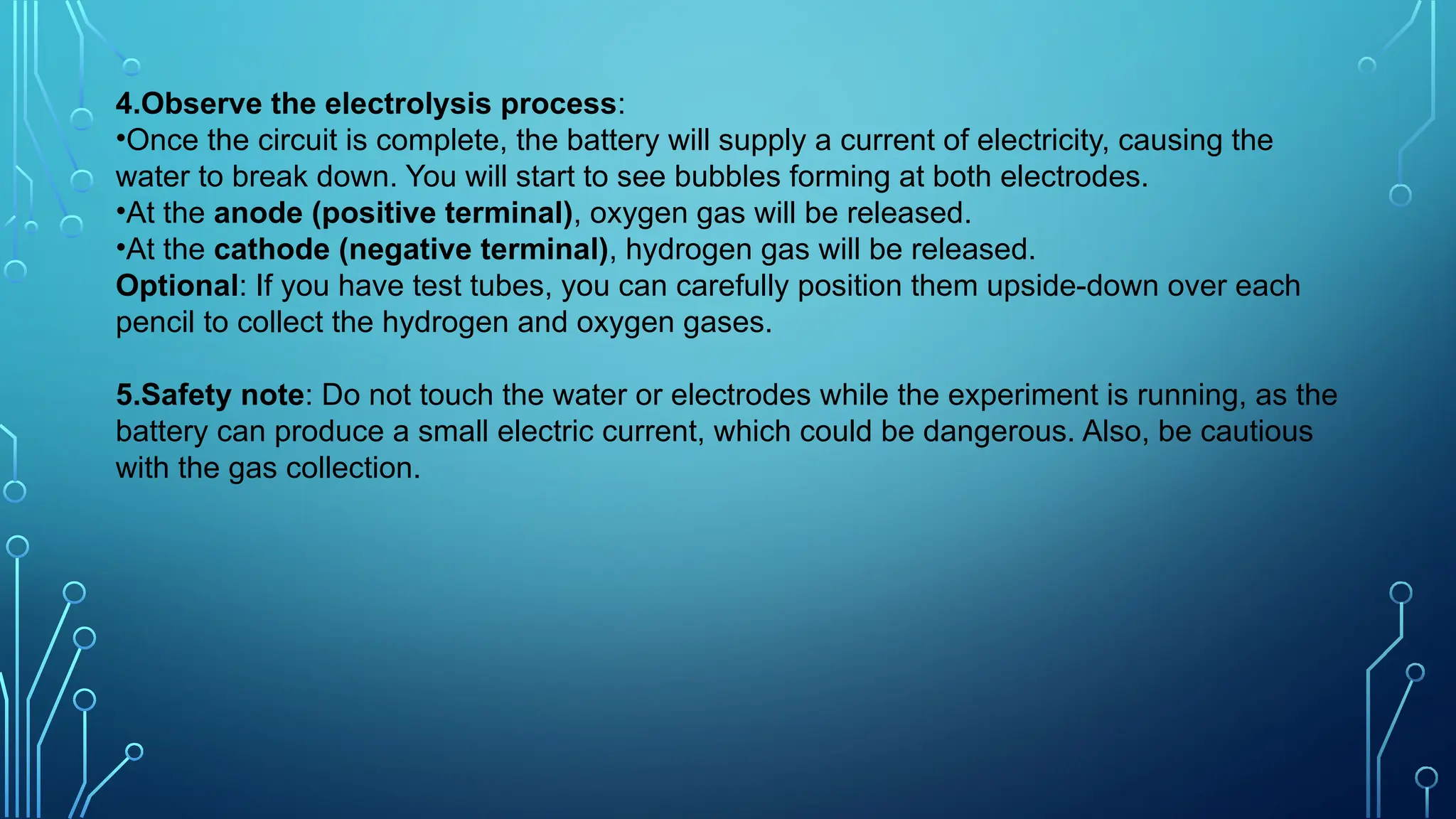 Simple Experiment Electrolysis of Water.pptx