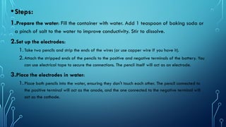 Simple Experiment Electrolysis of Water.pptx