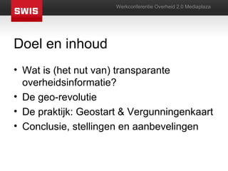 Experimenteren Met Overheidsinformatie | PPT | Technology & Computing
