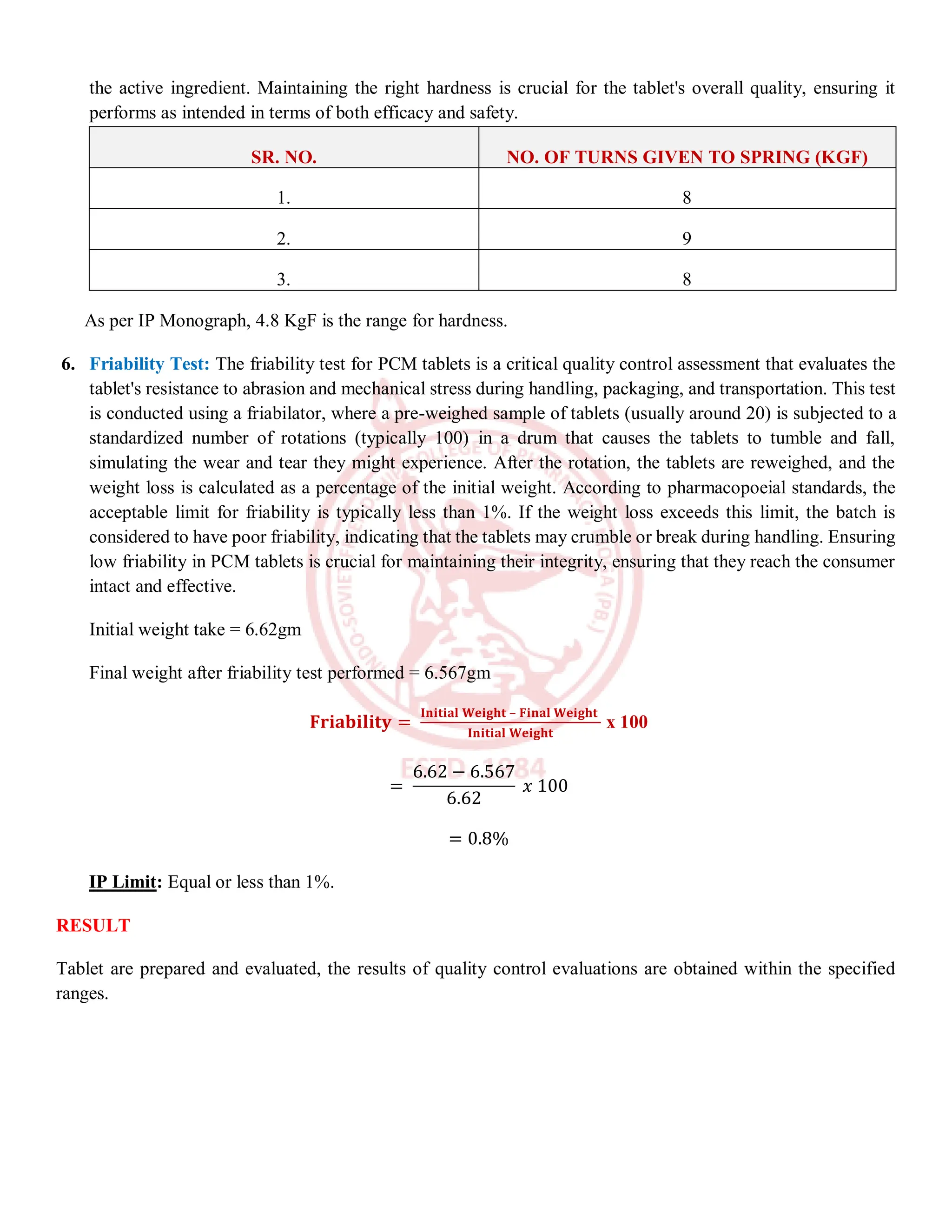 Experiment Findings Formulation and Evaluation of PCM Tablet.pdf