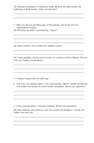 Experiment, find the center | DOCX