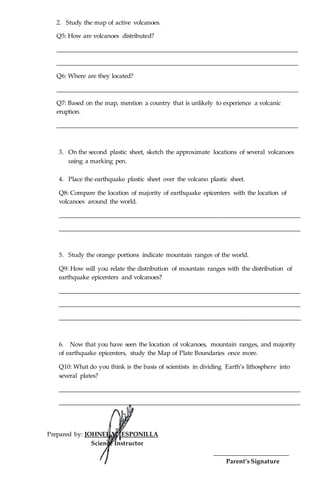 Experiment, find the center | DOCX