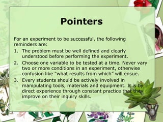 Experimenting | PPTX
