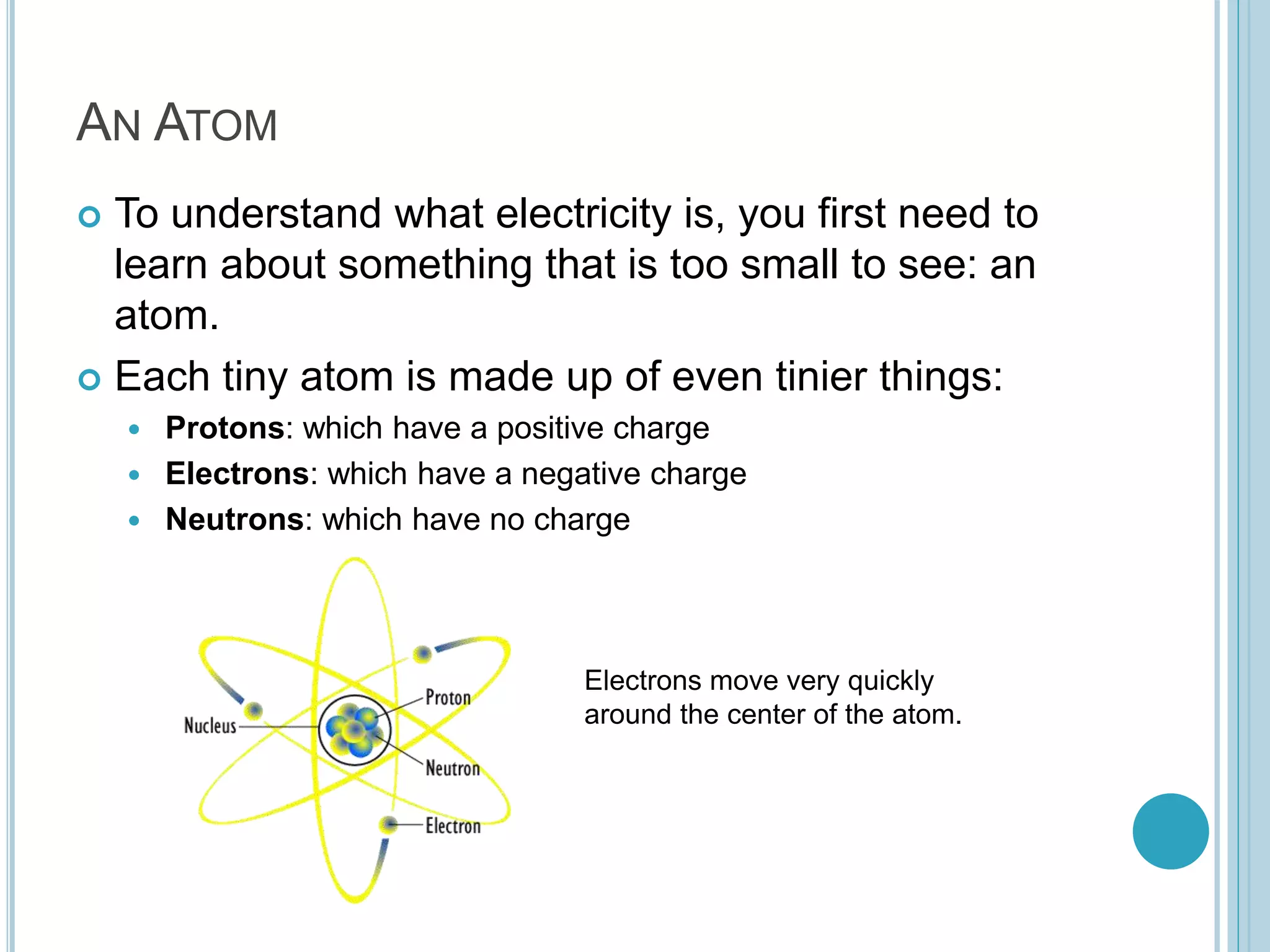 Experimenting With Static Electricity | PPTX | Chemistry | Science