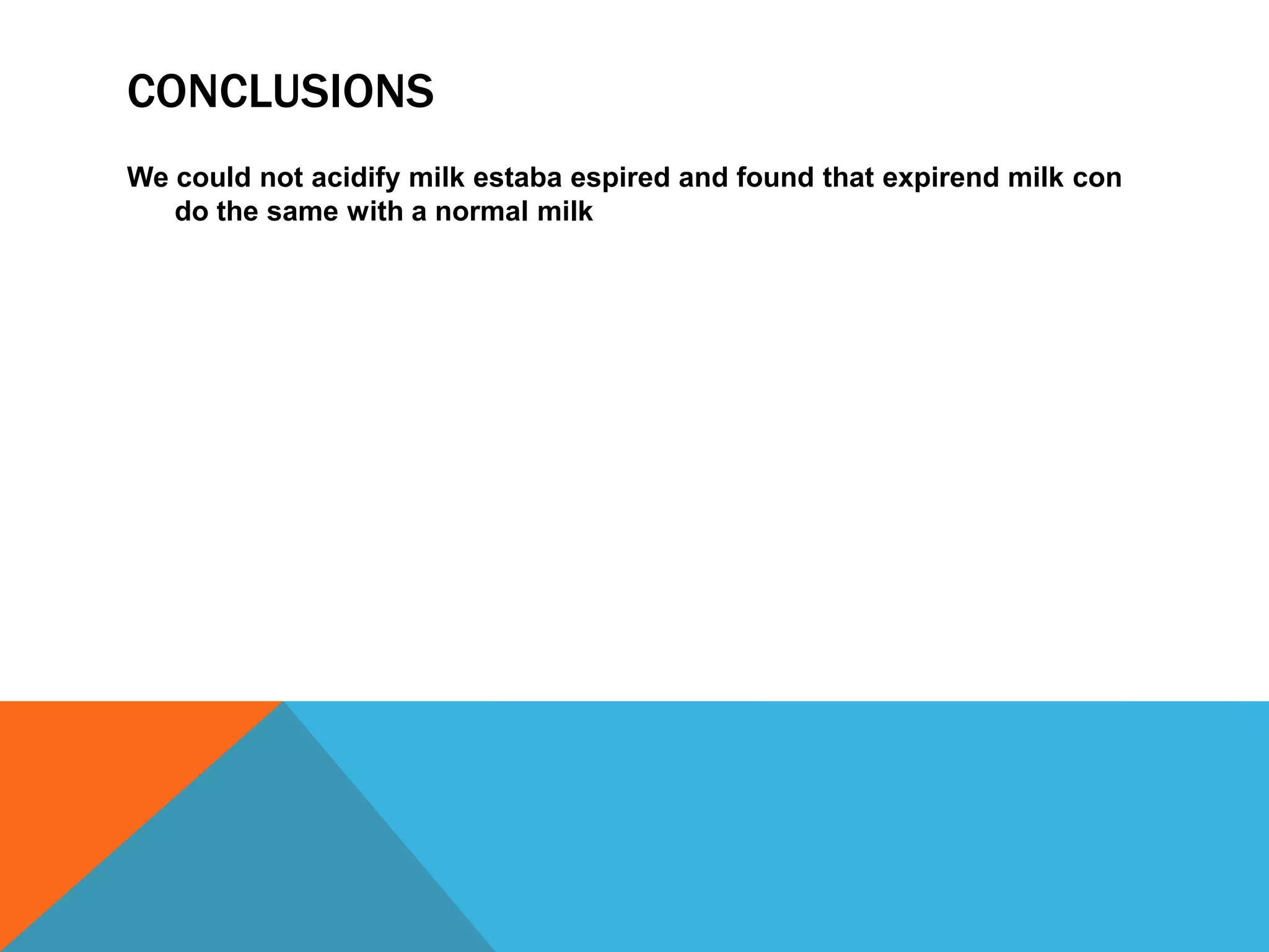 Experiment Milk | PPTX