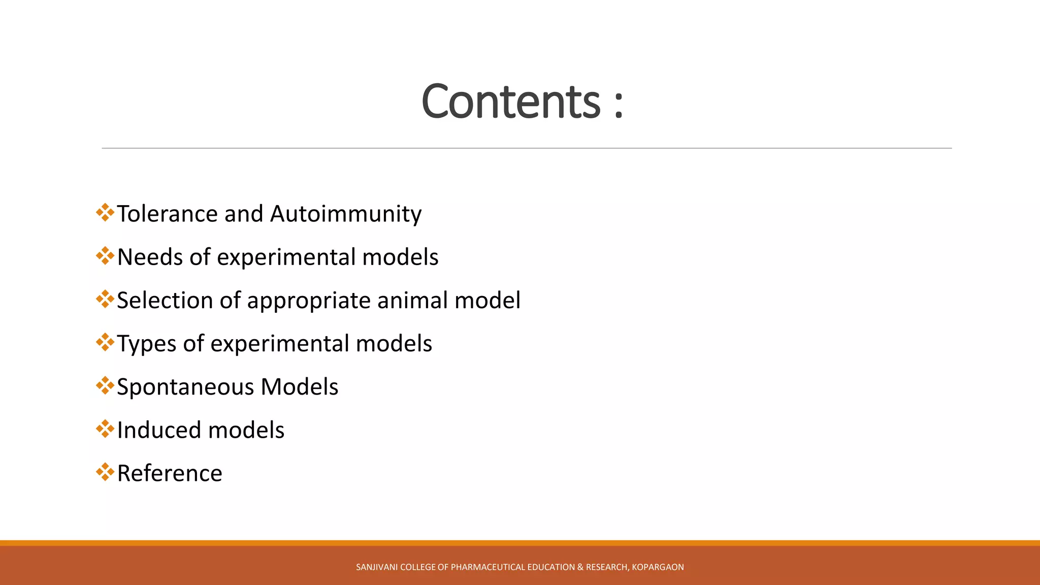 Experiment modelling of Auto-immune diseases | PDF