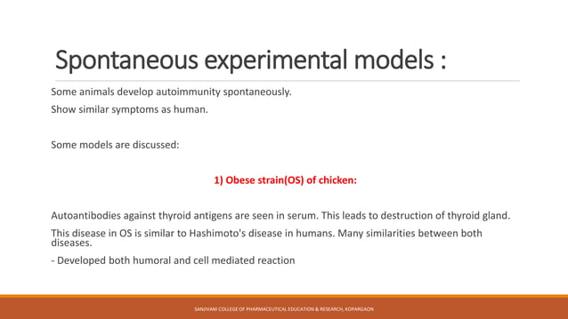 Experiment modelling of Auto-immune diseases | PDF | Diseases and ...