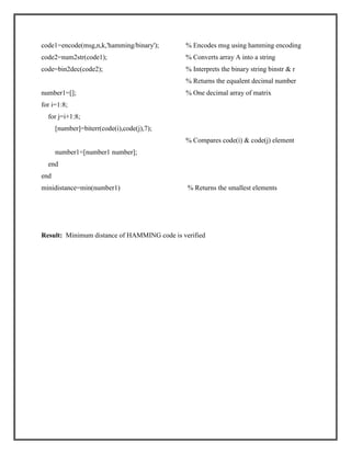 M.TECH, ECE 2nd SEM LAB RECORD | PDF