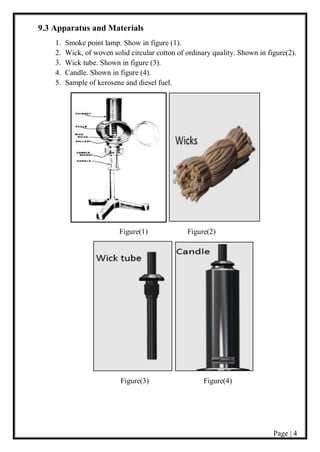 Standard Test for Smoke Point for Kerosene and Aviation Turbine fuel ...