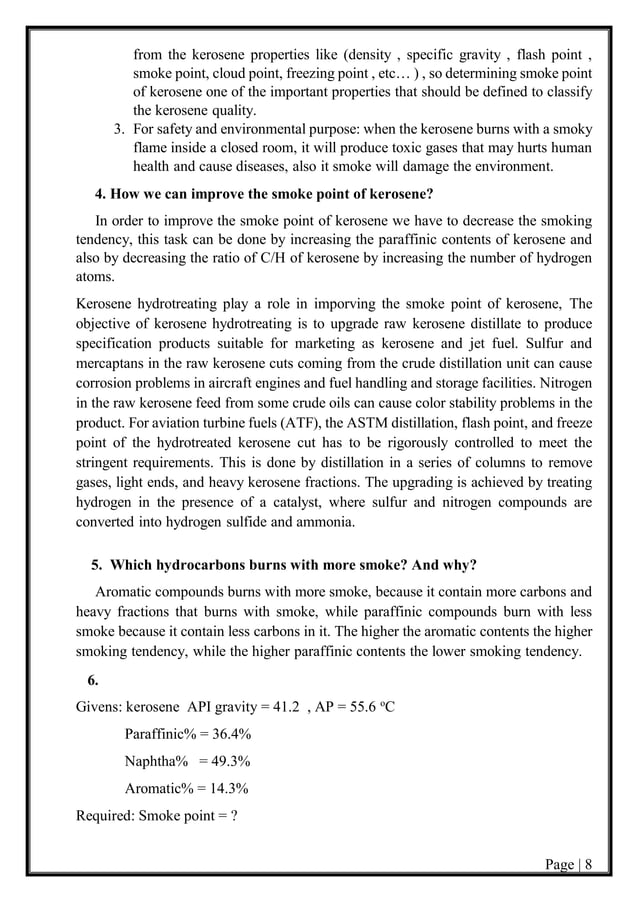 Standard Test for Smoke Point for Kerosene and Aviation Turbine fuel ...