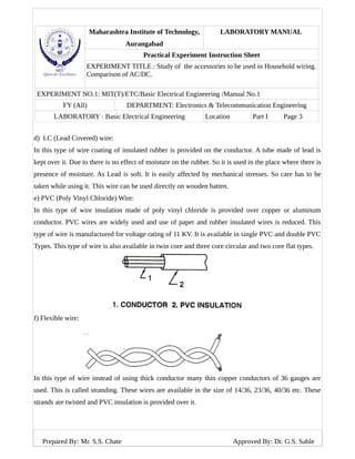 Experiment no. 1 | PDF