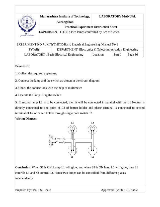 Experiment No 7 Pdf