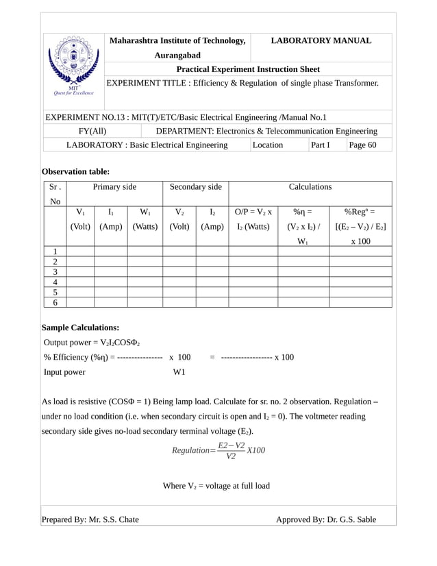 Experiment no. 13 | PDF