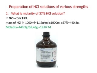 Preparation of normal and molar solution.pptx