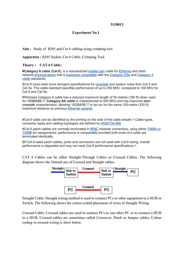 Experiment no. 1,2 and assignment no.1 cn | PDF | Computer Networking | Computing
