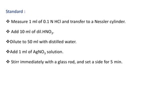 Experiment no. 1 Limit test for chlorides.pptx