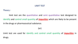 Experiment no. 2 Limit test for sulphates.pptx