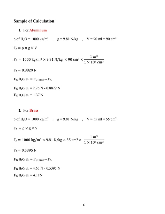 Fluid mechanic Lab Experiment No. (1)_ Lifting Force | PDF | Chemistry | Science