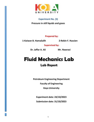 Pressure in still water and gases Experiment No. 3.pdf