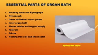 Commonly used instrument in Experimental Pharmacology | PPTX