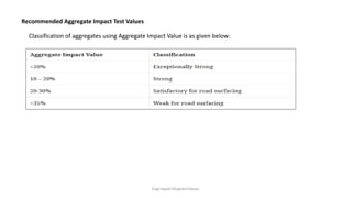DETERMINATION OF AGGREGATE IMPACT VALUE. | PDF | Physics | Science