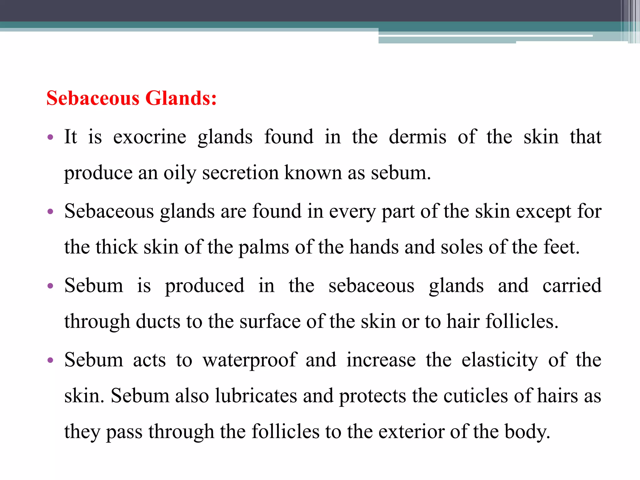 To study the Integumentary and Special senses using specimen, models | PPTX