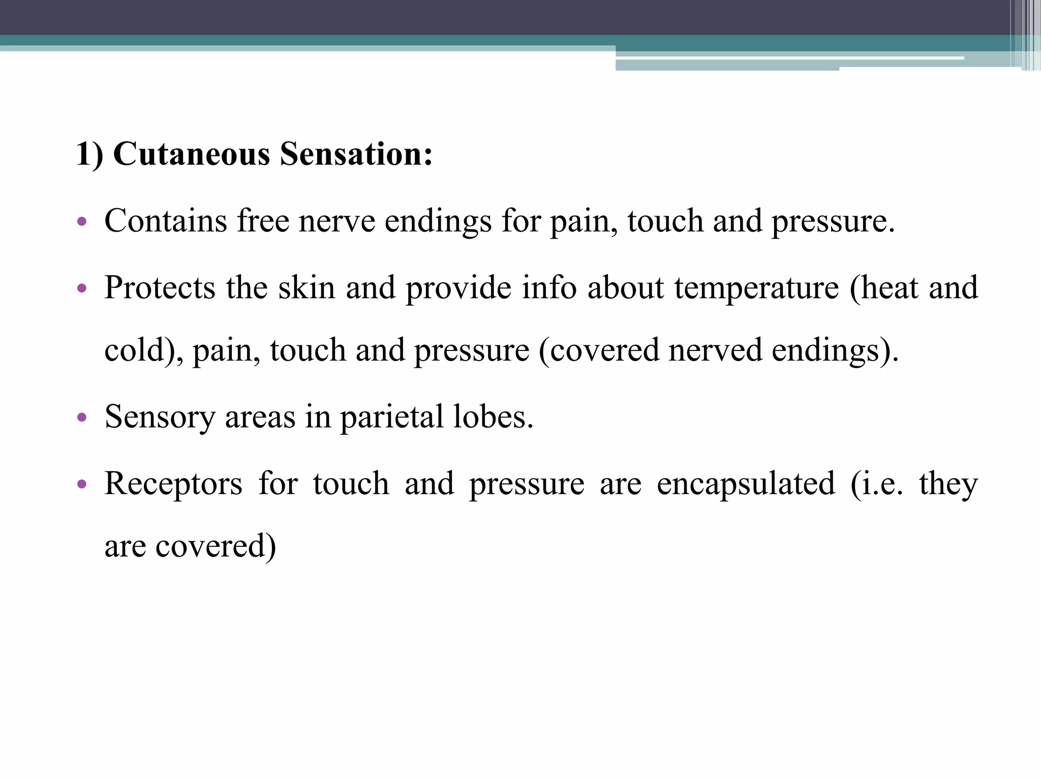 To study the Integumentary and Special senses using specimen, models | PPTX