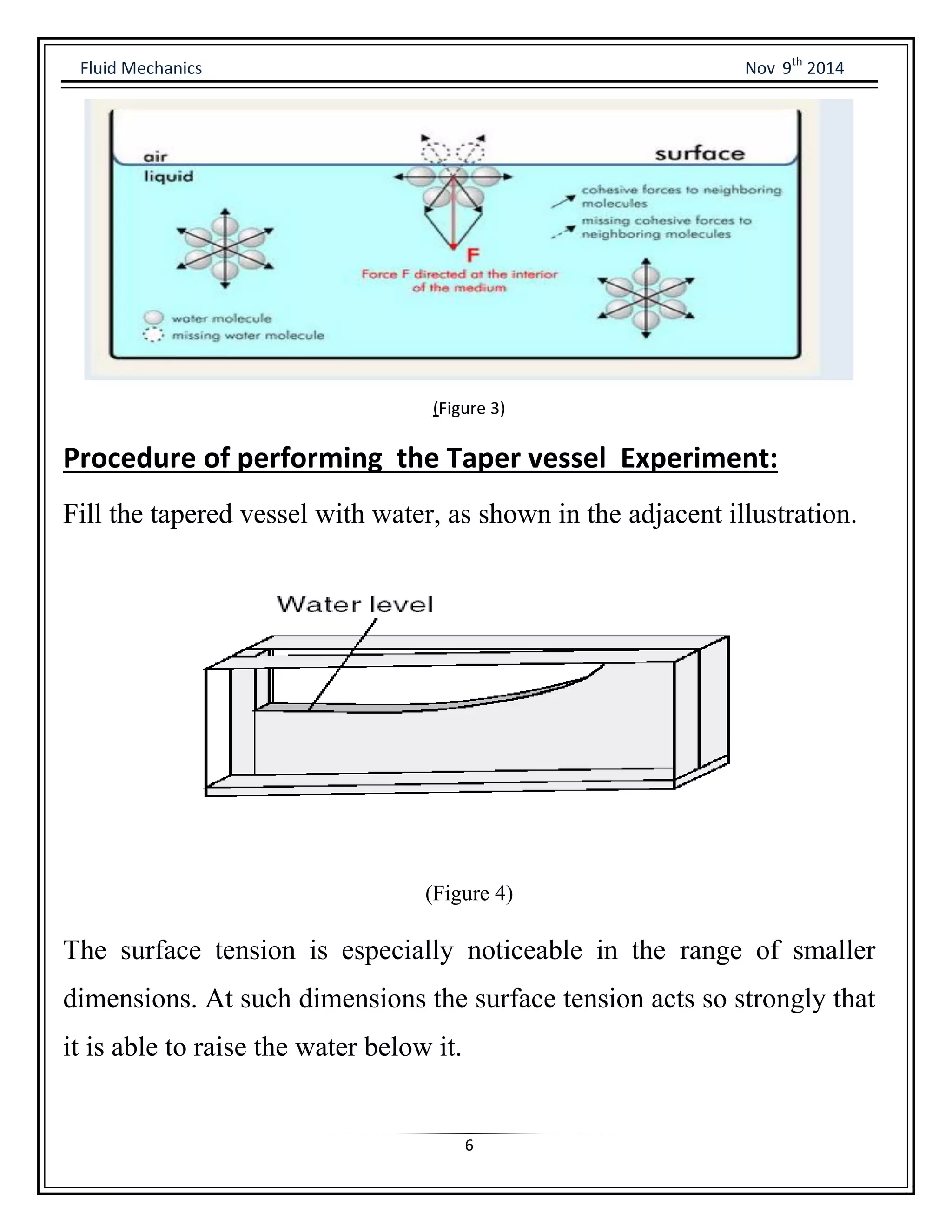 Experiment no 3 surface tension | PDF