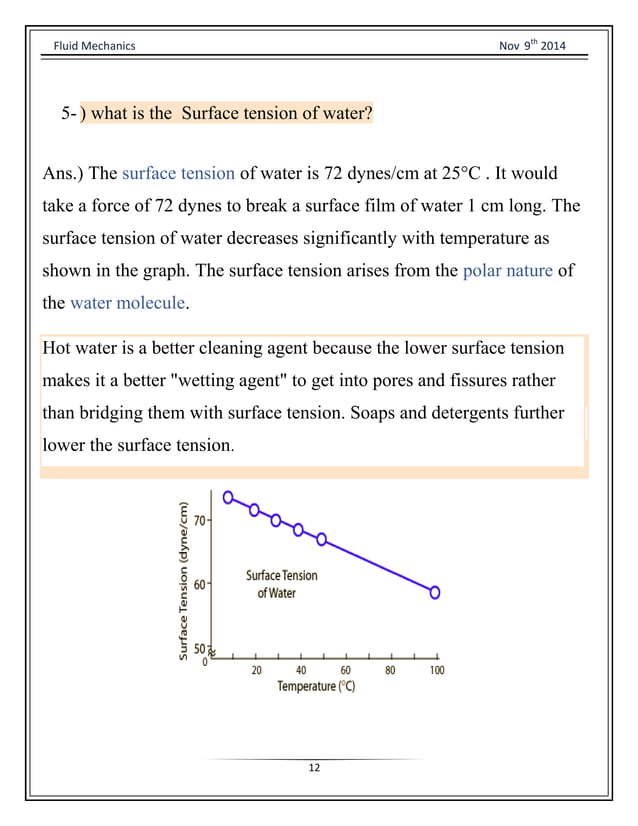 Experiment no 3 surface tension | PDF | Chemistry | Science