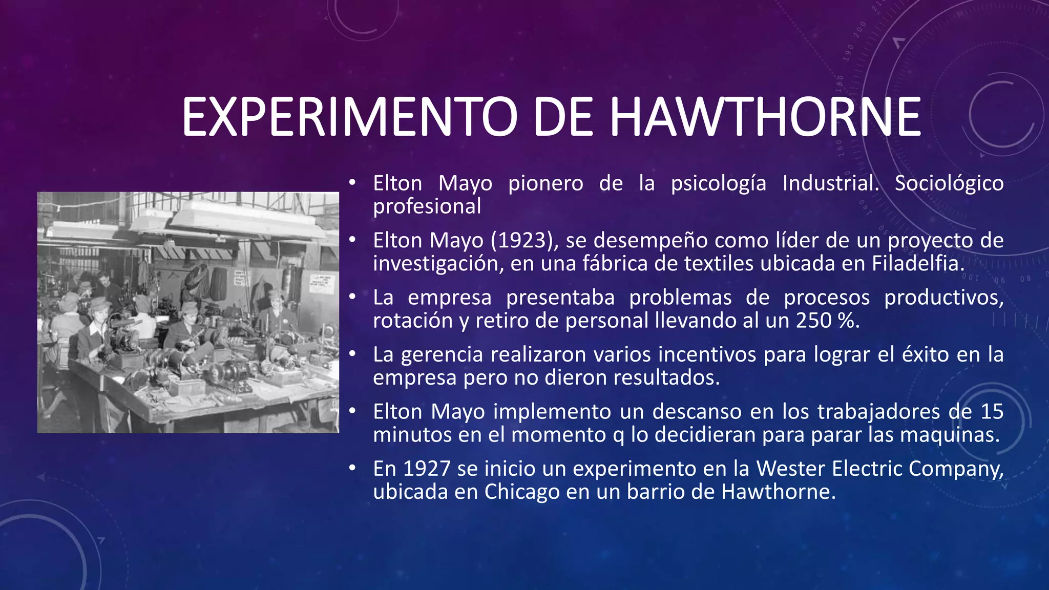 Experimento de hawthorne | PPTX | Careers