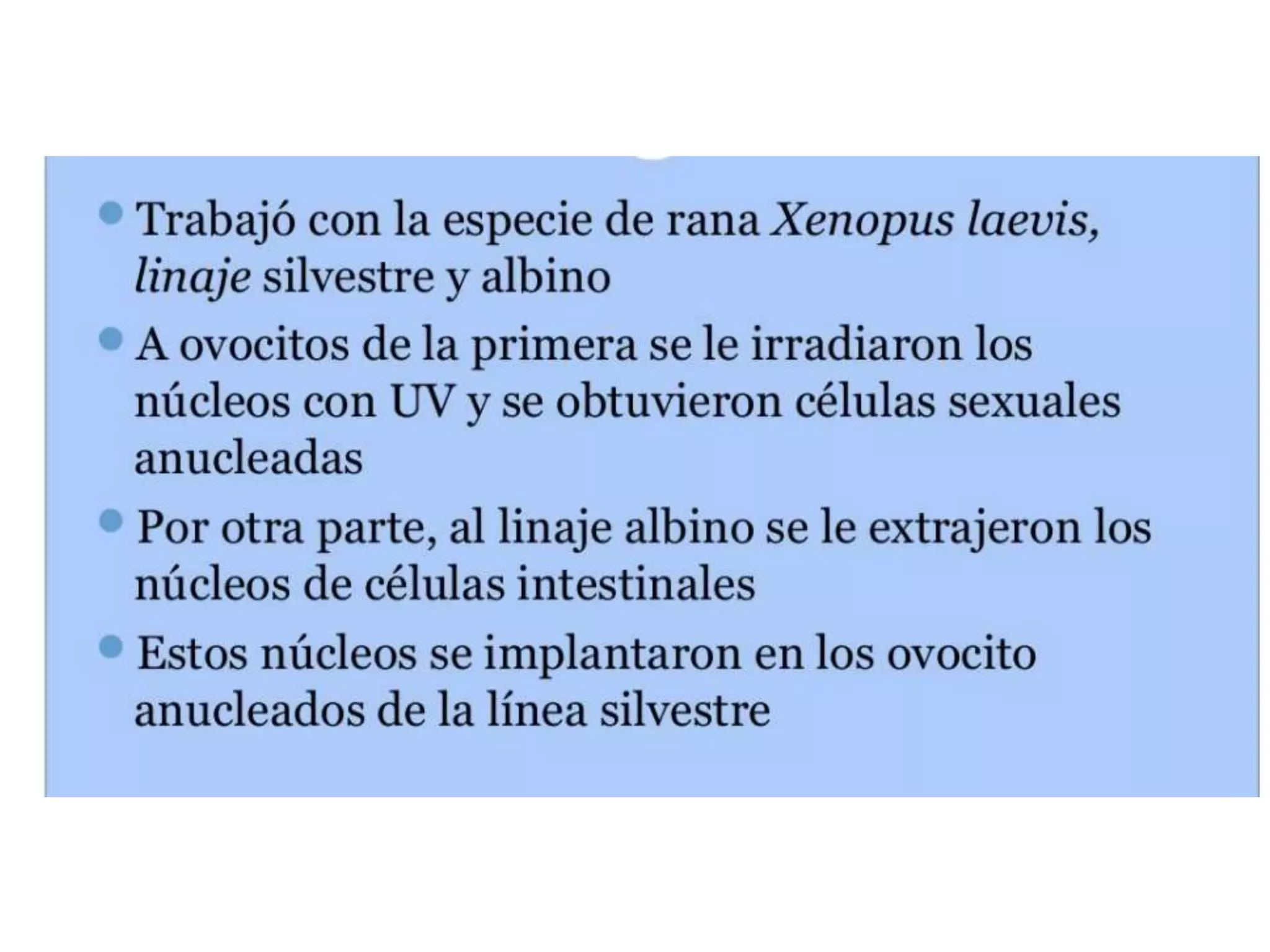Experimento de joachin hammerling | PPTX