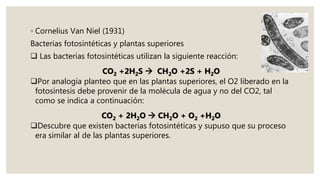 Experimento de Van Niel | PPTX