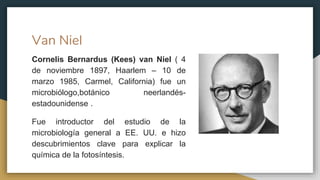 Experimento de van niel | PPTX