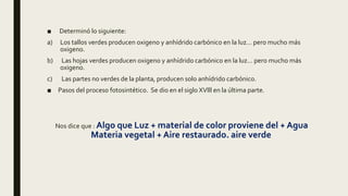 Experimento de van niel | PPTX