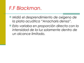 Experimentos de van niel | PPT