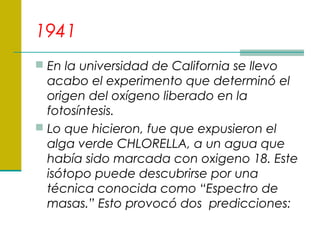 Experimentos de van niel | PPT