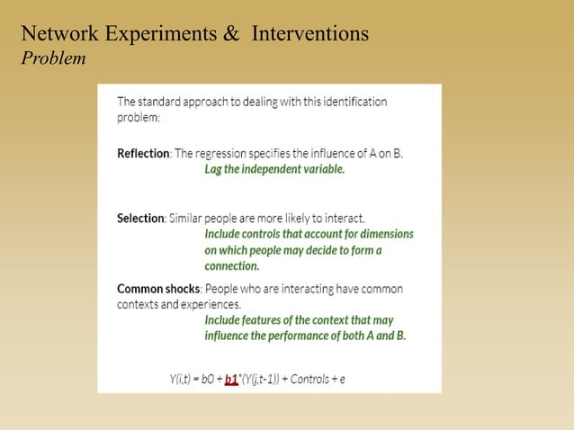 20 Network Experiments | PPT