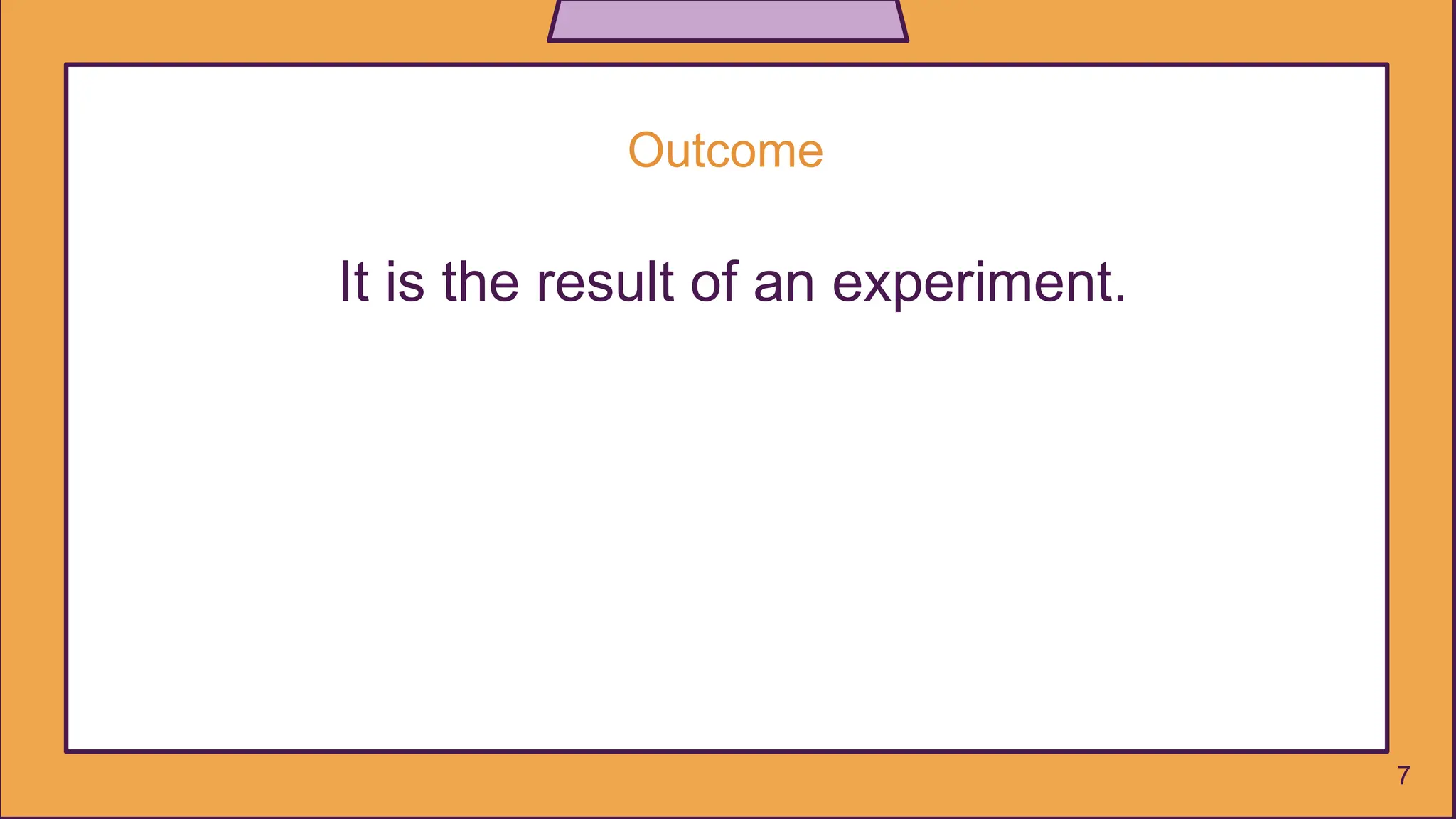 Experiment, event, sample, outcome, sample space | PPTX