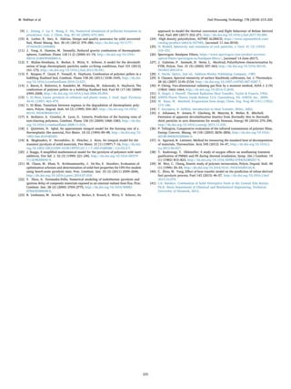 Experiments and Modeling od single plastic particle conversion in ...