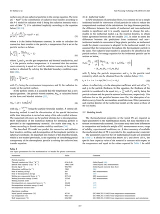 Experiments and Modeling od single plastic particle conversion in ...