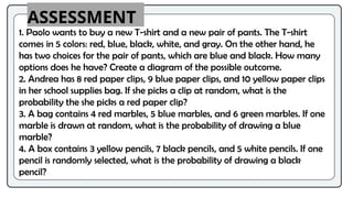 Mathematics 7: Experiments and outcomes.pptx