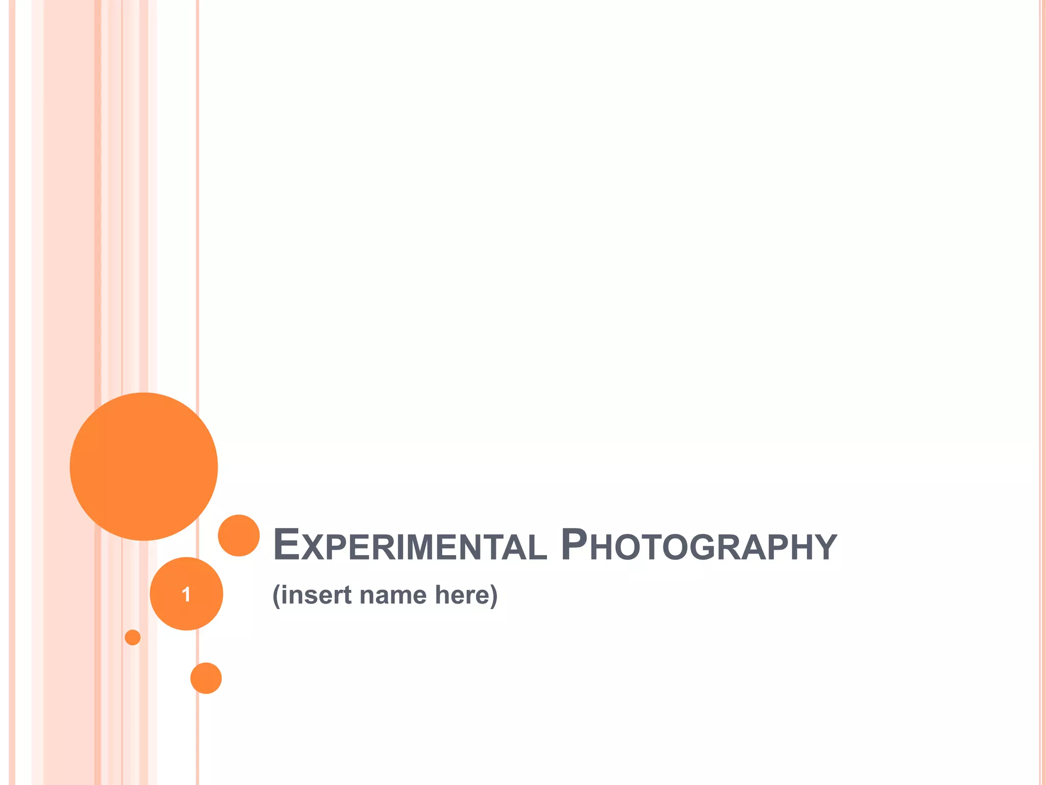 Experiments evidence template | PPTX