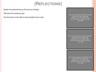 Experiments evidence template | PPTX