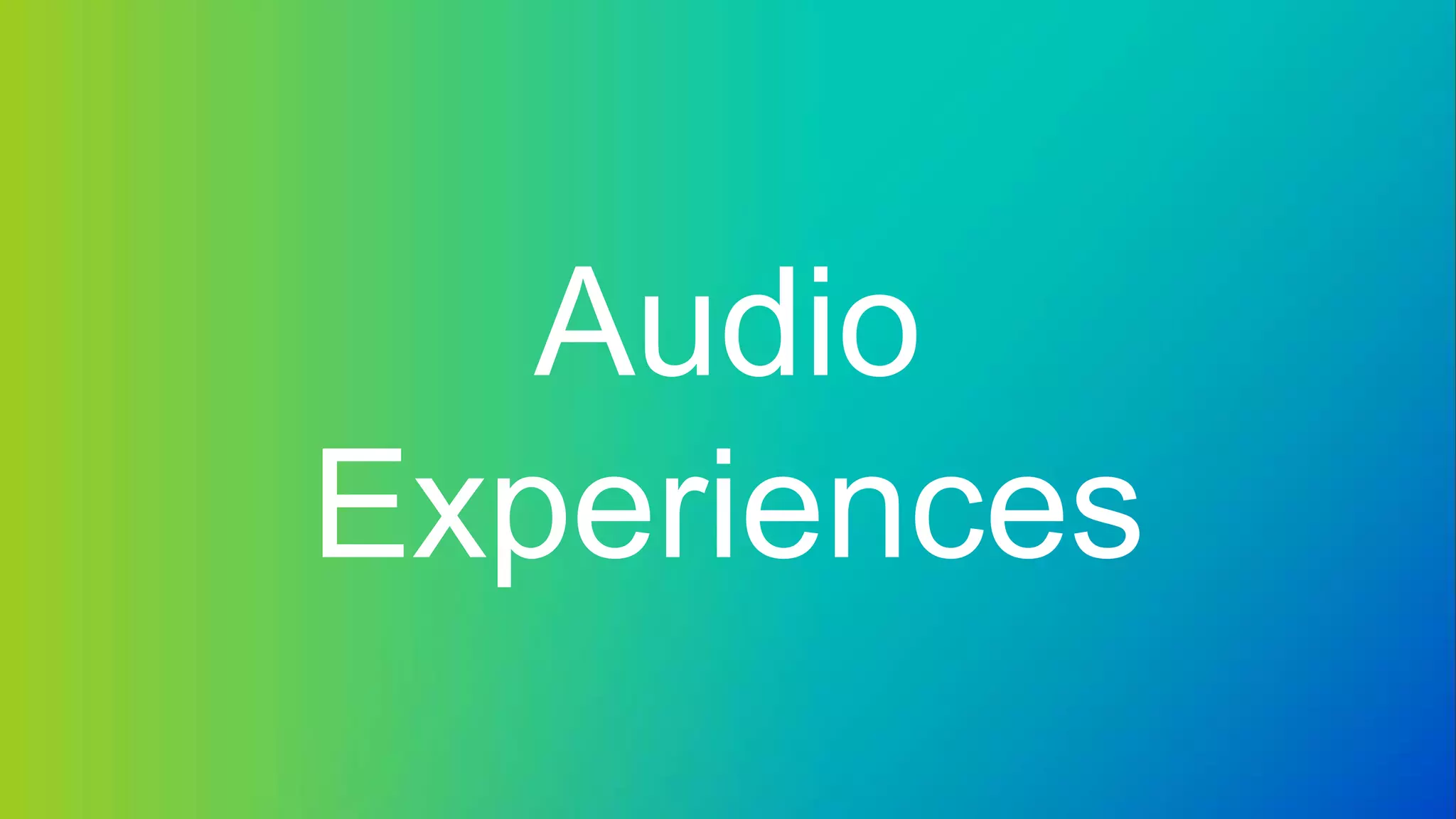 Experiments in digital engagement | PPTX